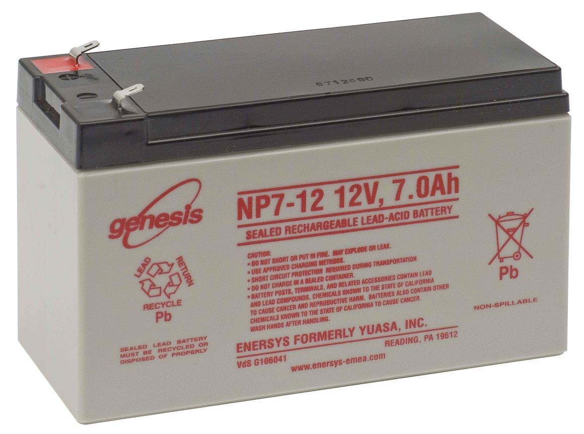 Loodaccu EnerSys Genesis NP7-12 12V7Ah AGM - Loodaccu